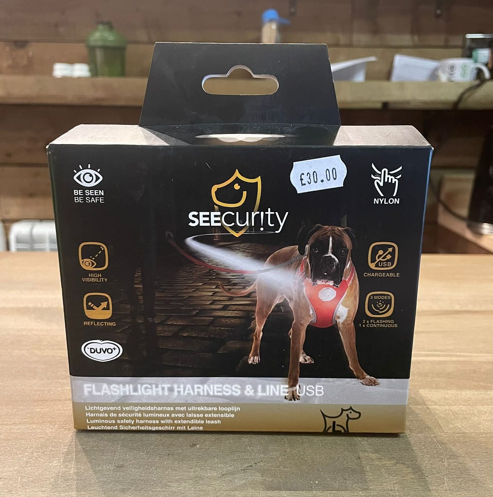 Flash Light Harness and Line - K9 Kennels