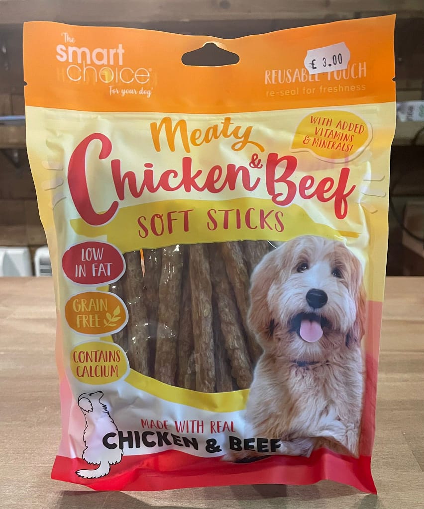 Chicken and Beef Sticks - K9 Kennels