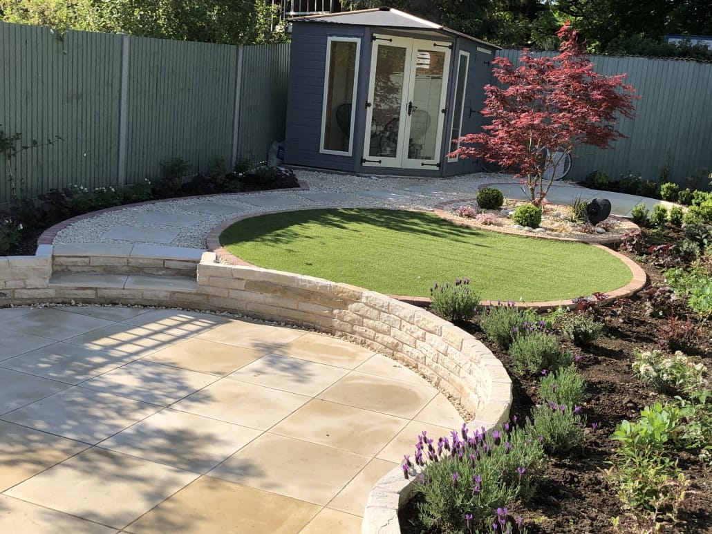 Small Family Garden in Kimpton - Designs 4 Gardens
