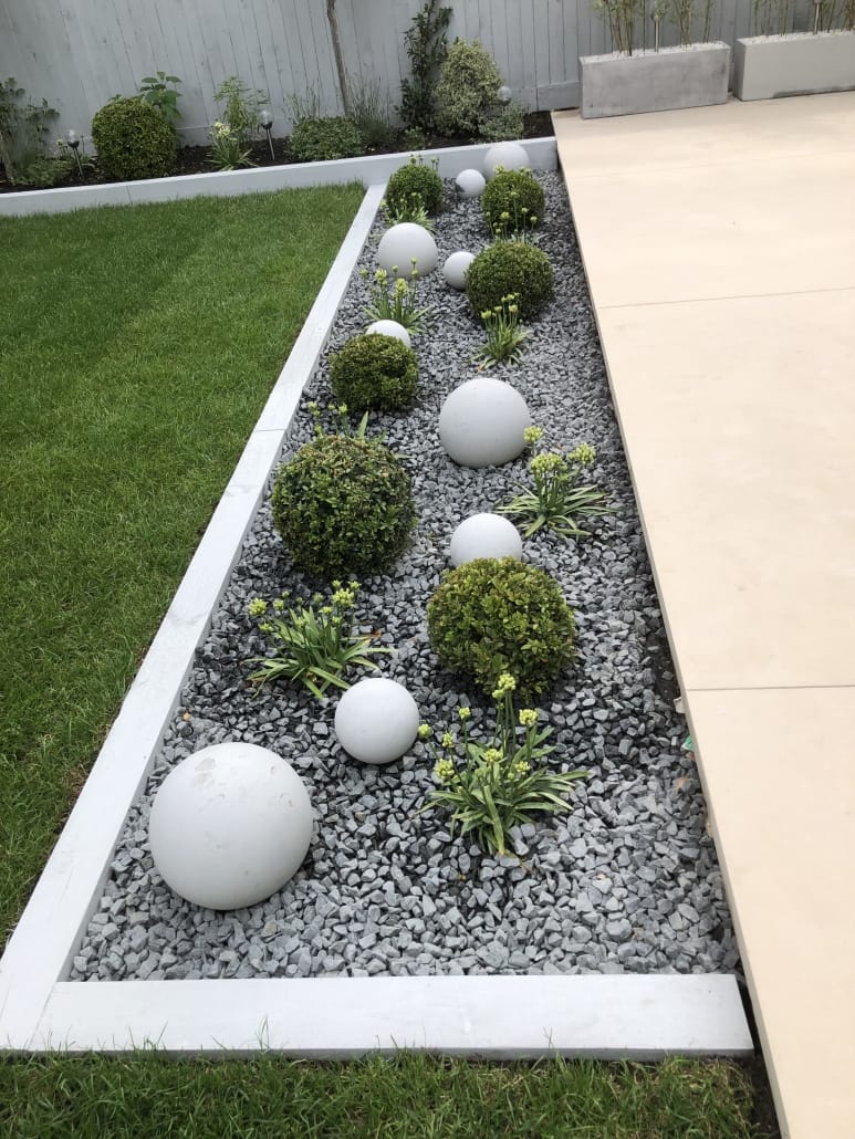 Contemporary Back Garden in Wembley - Designs 4 Gardens