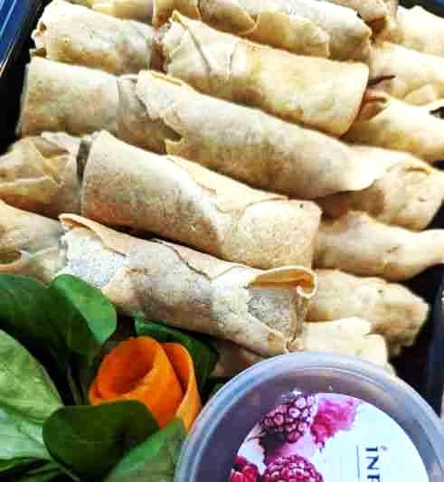Vegan Spring Rolls - Inferno Catering