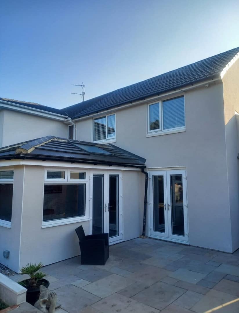 Coloured Rendering - S Richardson Plastering Services